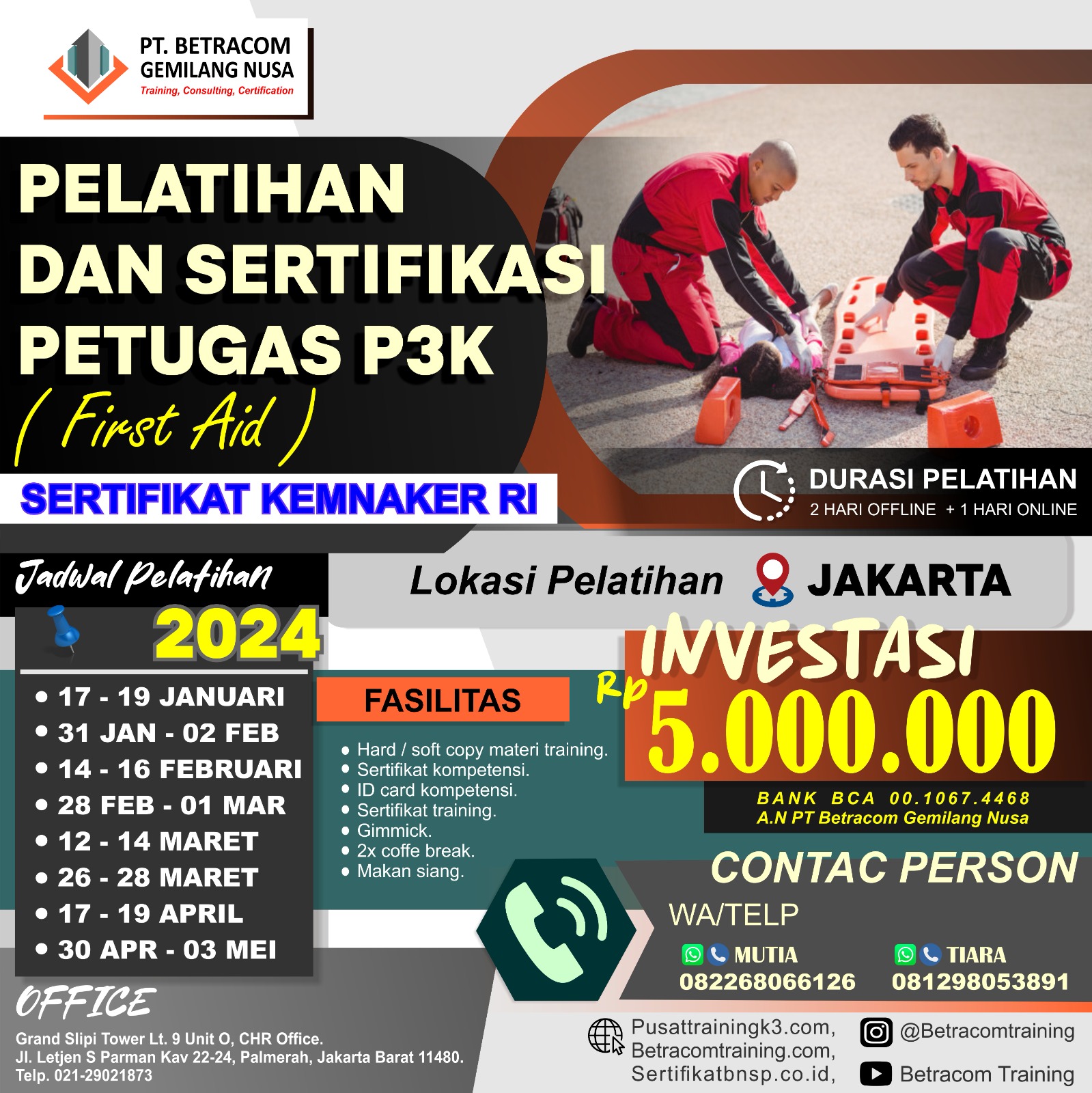 Petugas P3K - Betracom Training